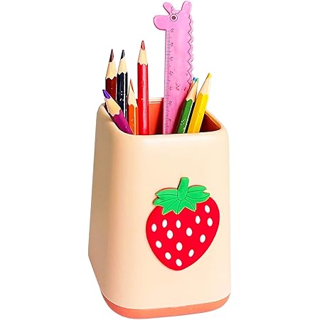 Amazon.com: Kawaii Refrigerator Stationery Organizer Box Pen Holder ...