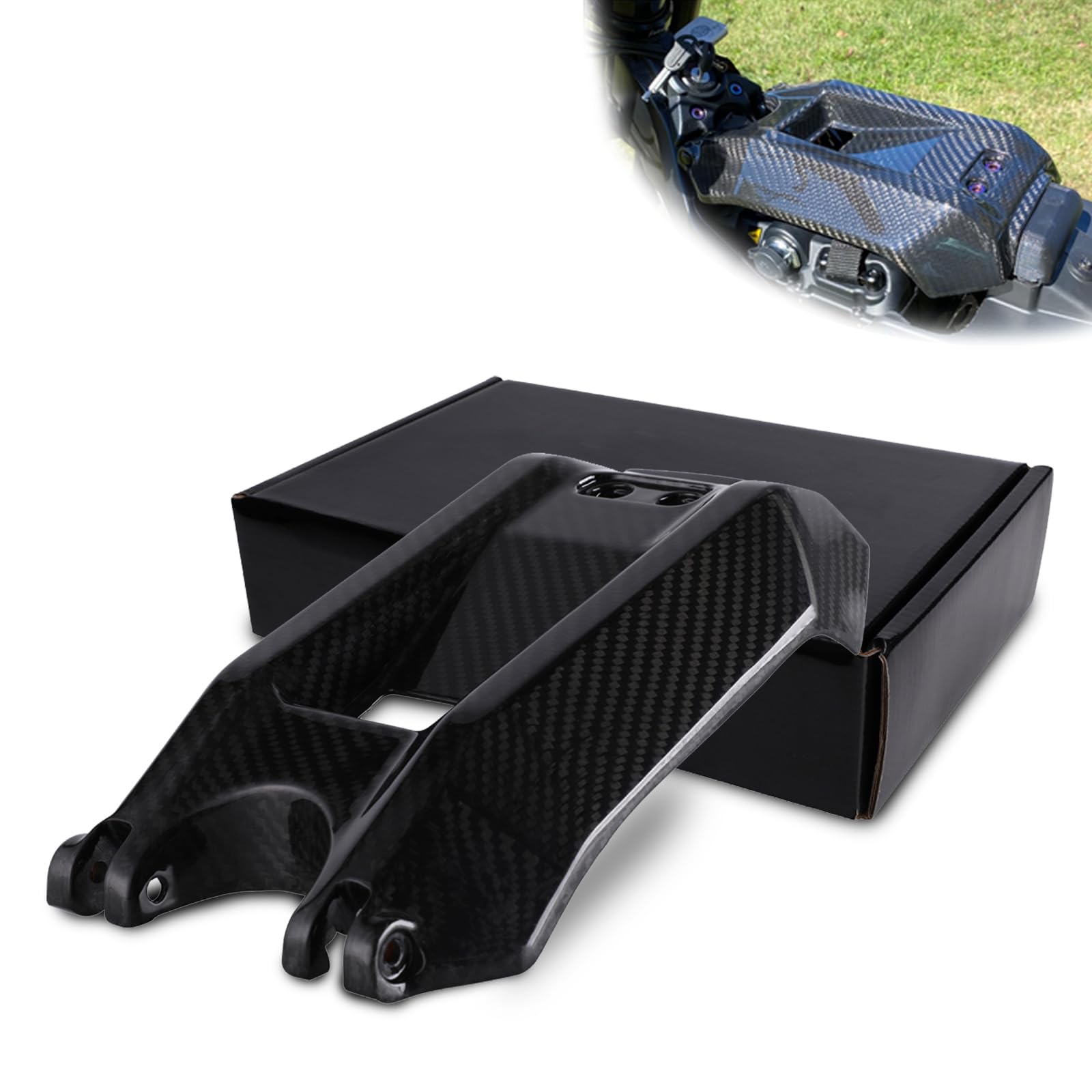 Buy SXMOTO Real Carbon Fiber Battery Guard for Surron Light Bee,Cover ...