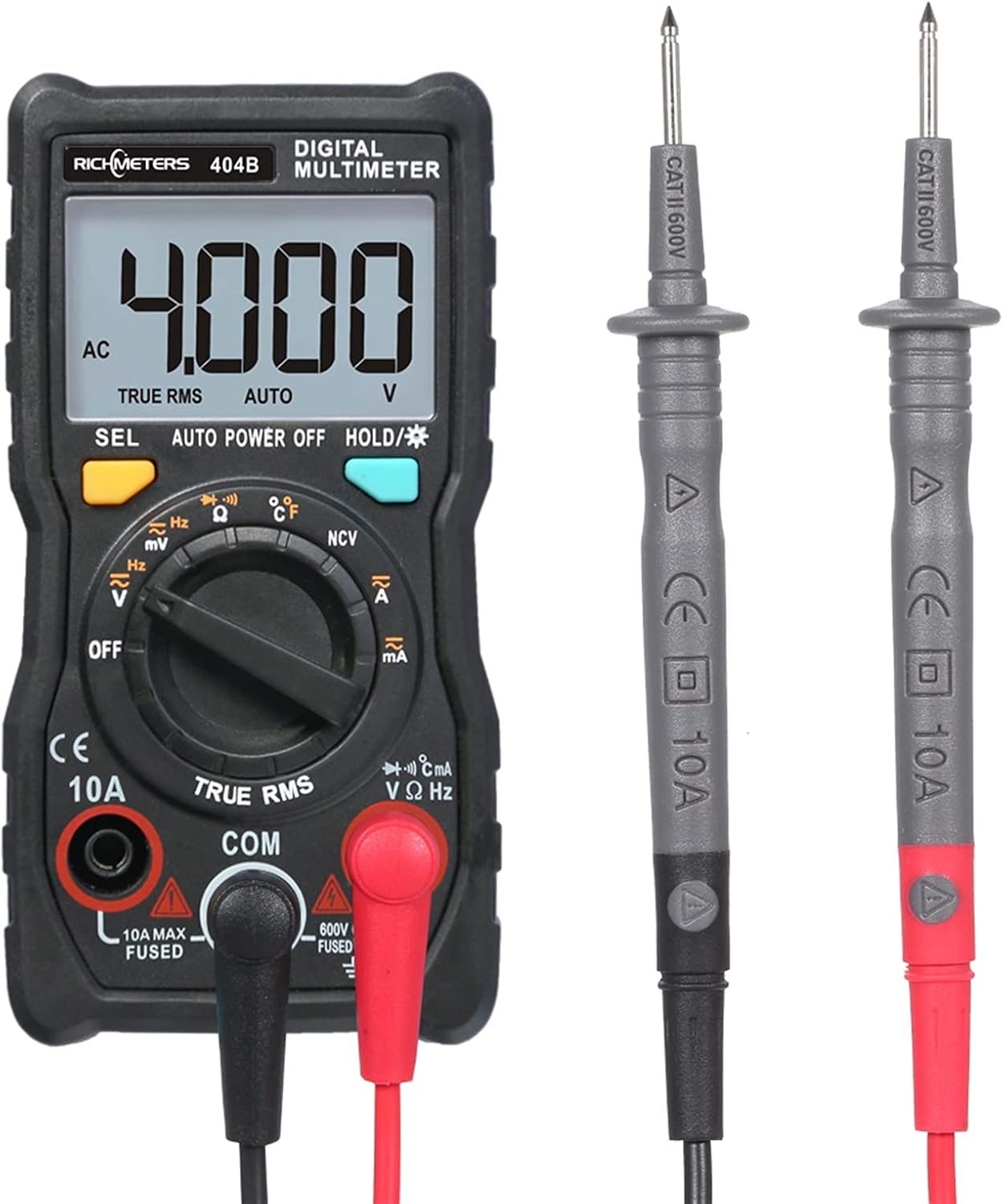 Amazon.com: Digital Meter- Multimeter RM113D Multimetro Tester Digital ...