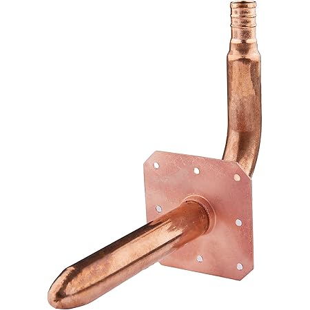 1 PIECE XFITTING COPPER STUB OUT ELBOW FOR 1/2" PEX TUBING WITH EAR ...