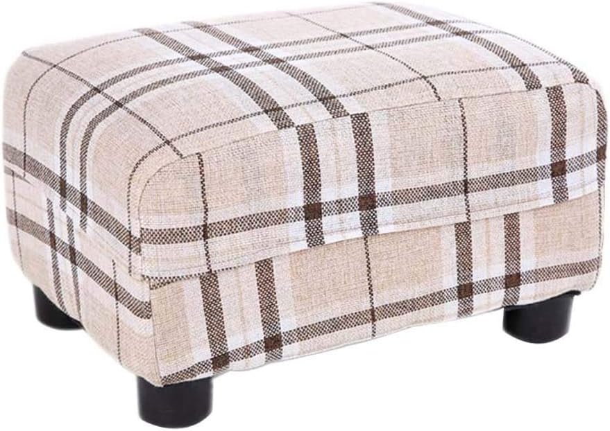 Amazon.com: Footstool, Foot Stool Ottoman, Rectangle Foot Rest Stools ...