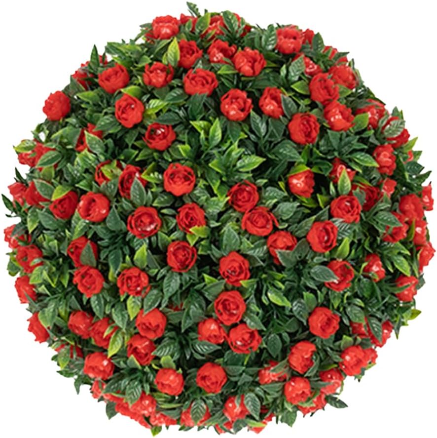 Amazon.com - KFBVDR Foliage Plant Sphere Round Artificial Topiary Ball ...