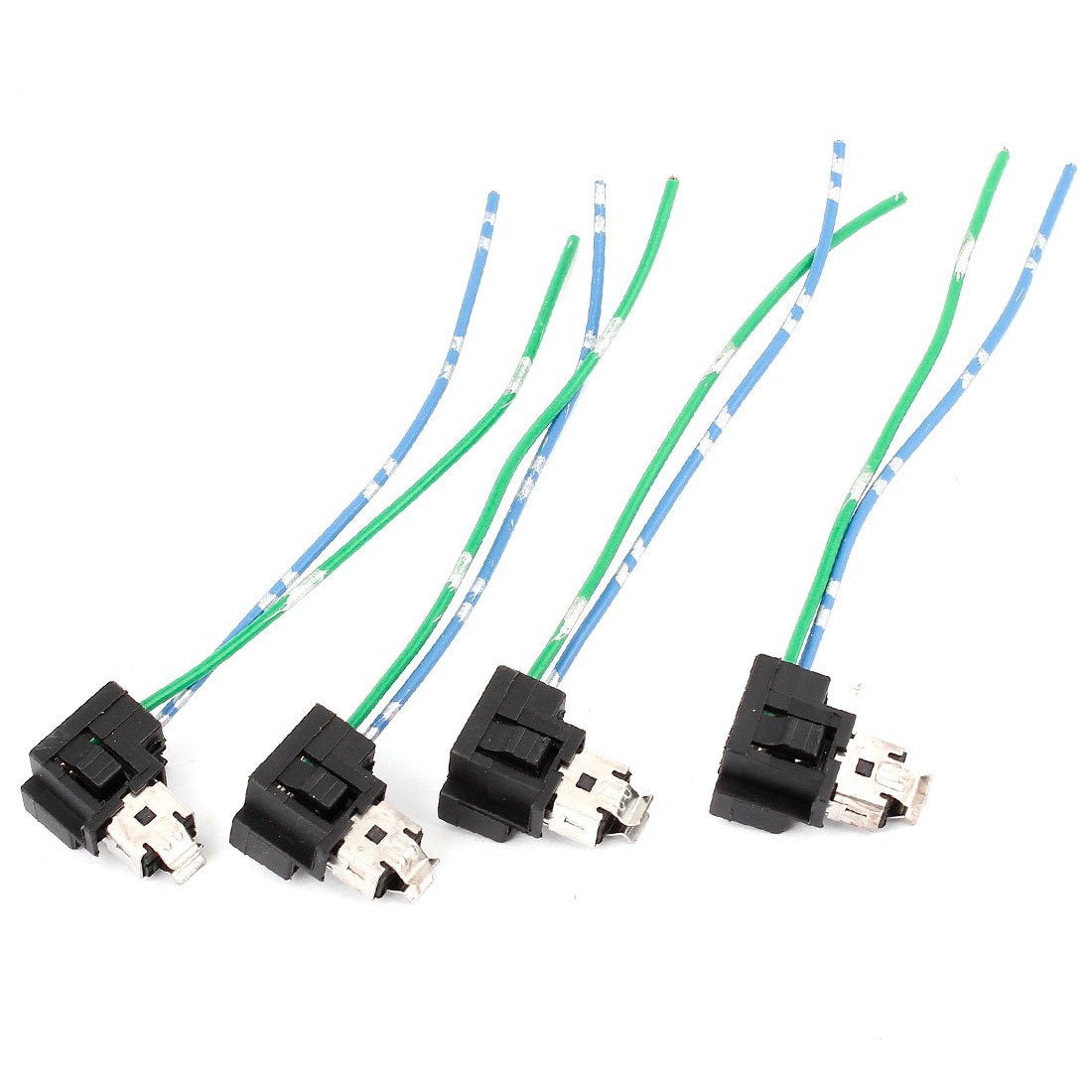 Amazon.com: uxcell 4pcs Waterproof H1 Headlight Lamp Bulb Socket Wiring ...