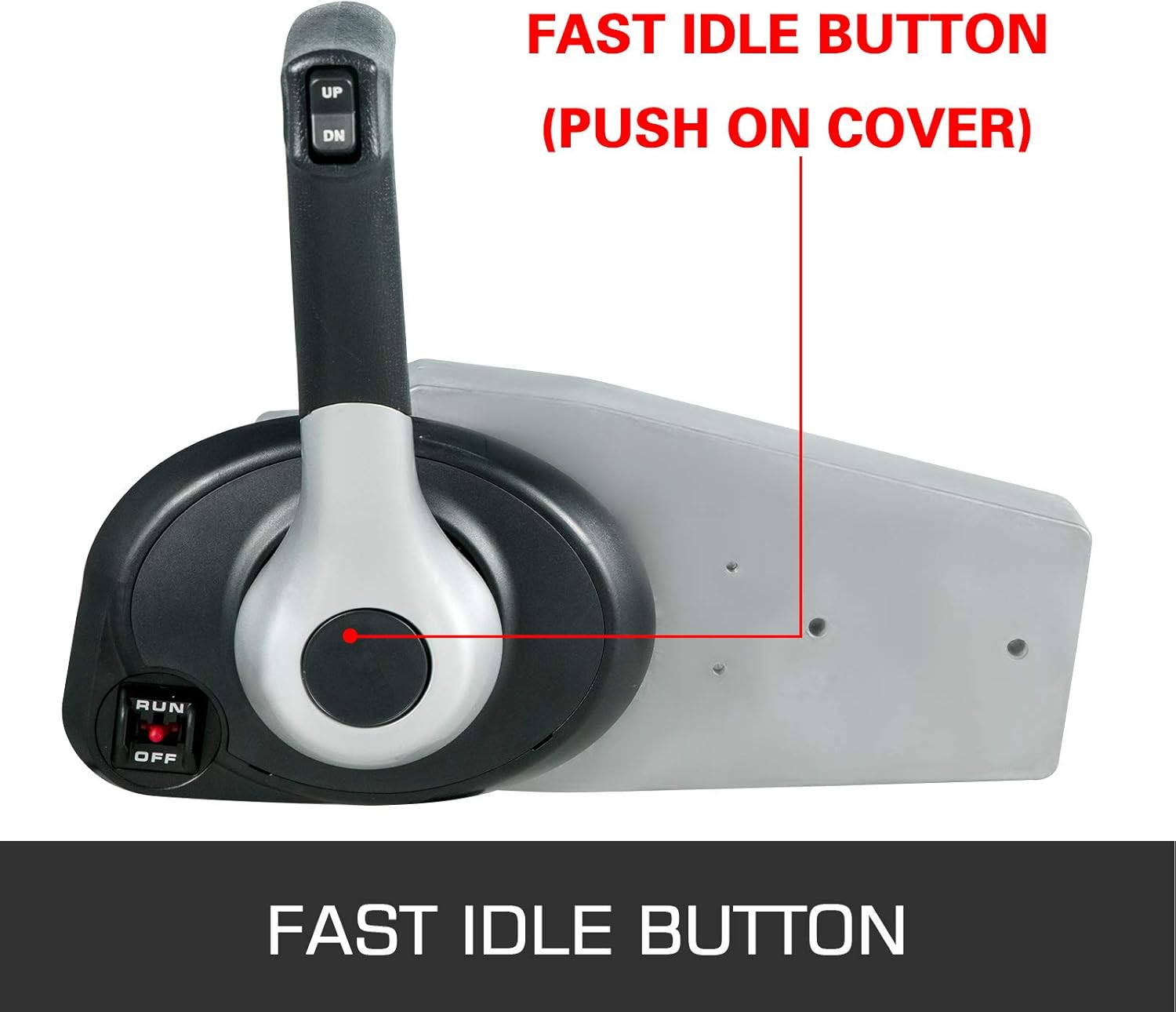 Buy VEVOR Boat Throttle Control 883710A02 Boat Control Box with 4 Pins ...