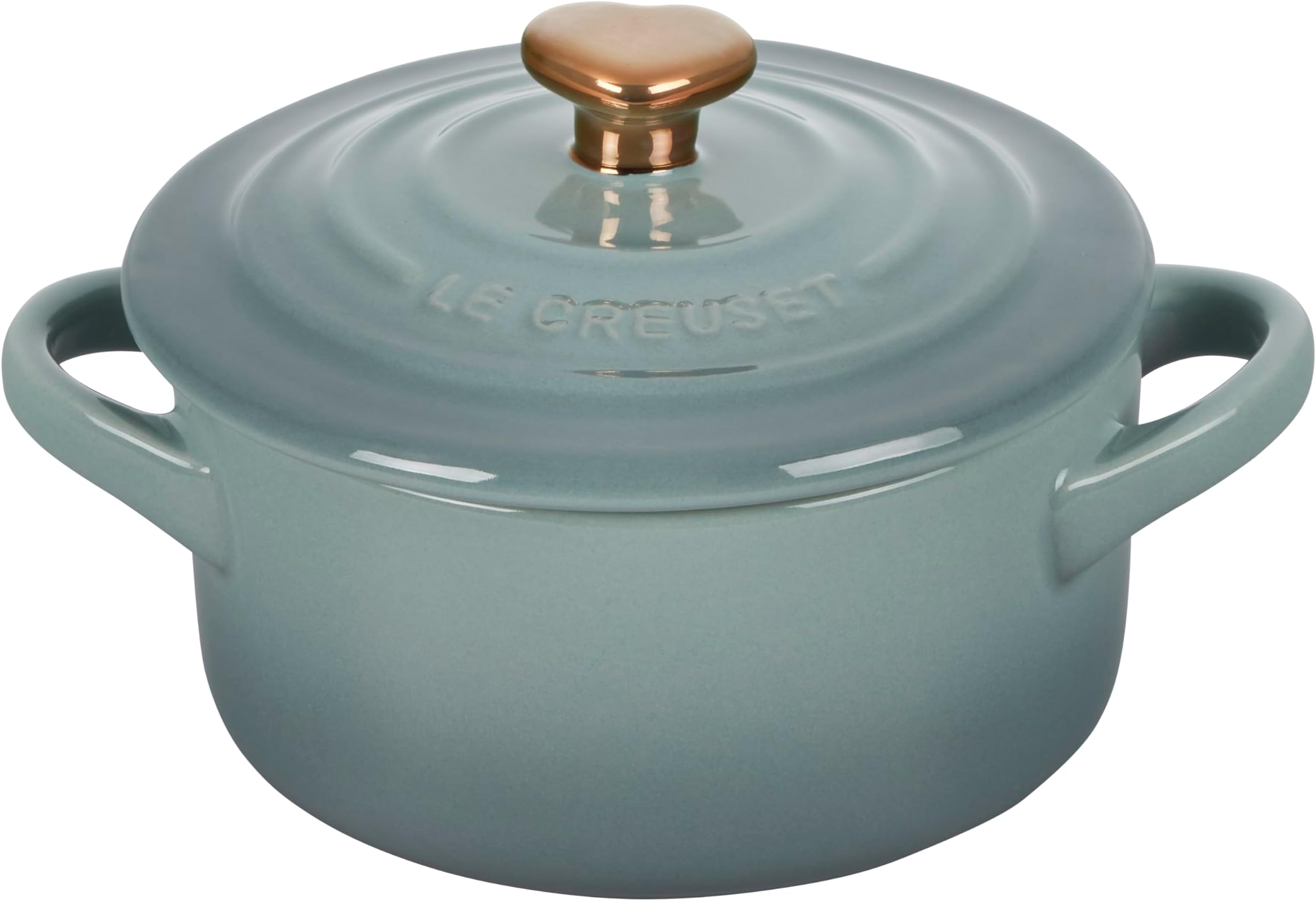 Amazon.com: Le Creuset Signature 6.75-quart Round Wide Oven with Copper ...