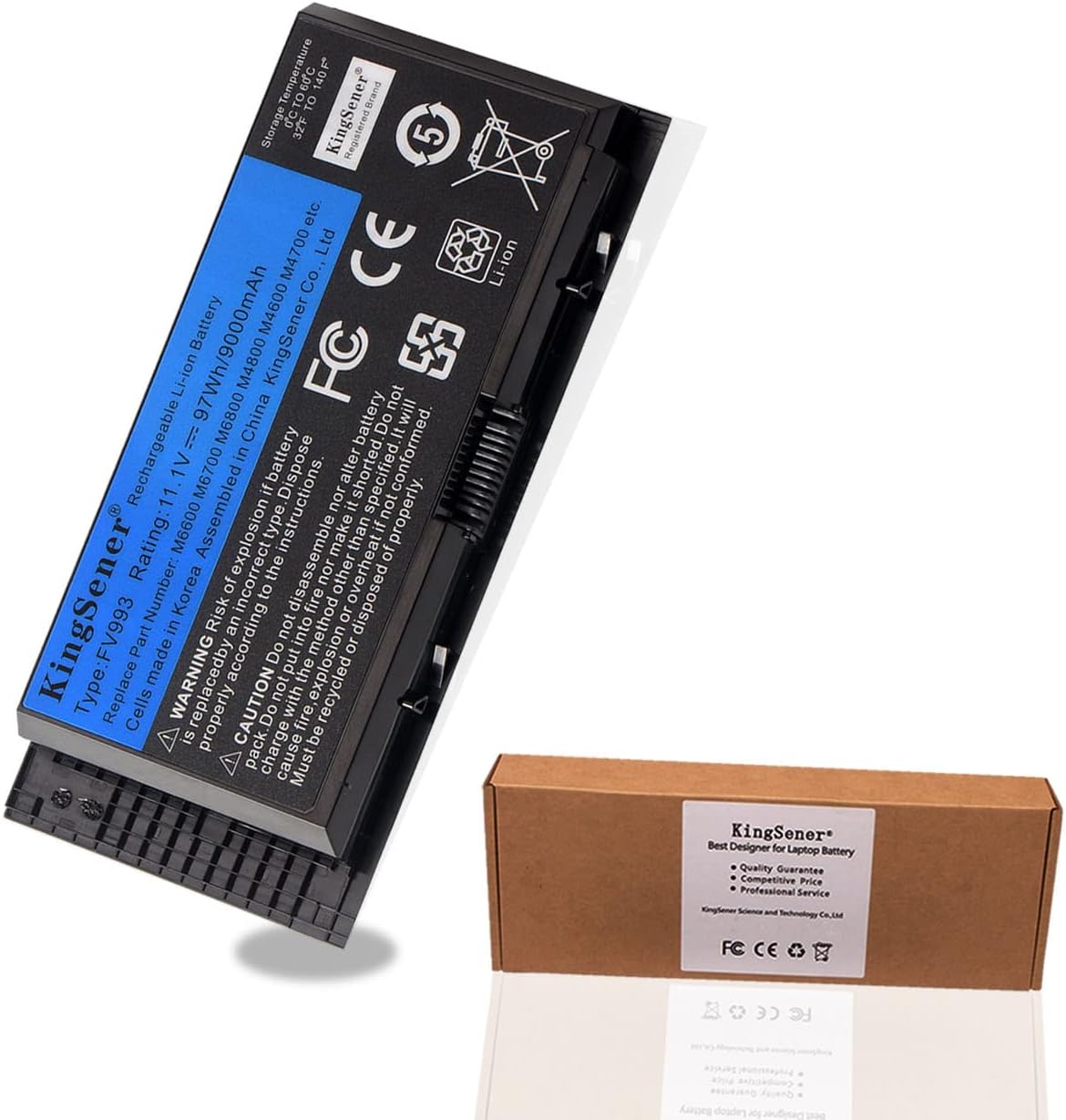 Amazon.com: 07KRV H4PVC Laptop Battery for Dell Latitude 5330 5430 5530 ...