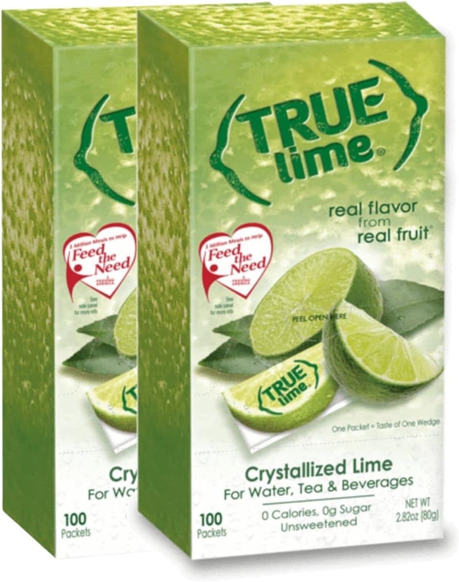 TRUE LIME Water Enhancer, Bulk Dispenser Pack, 0 Calorie Drink Mix ...