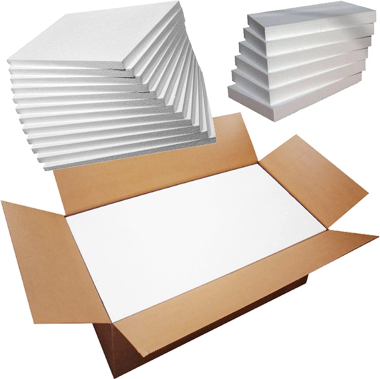 Expanded White Polystyrene Foam Sheets (EPS) White Rigid EPS70 SDN ...