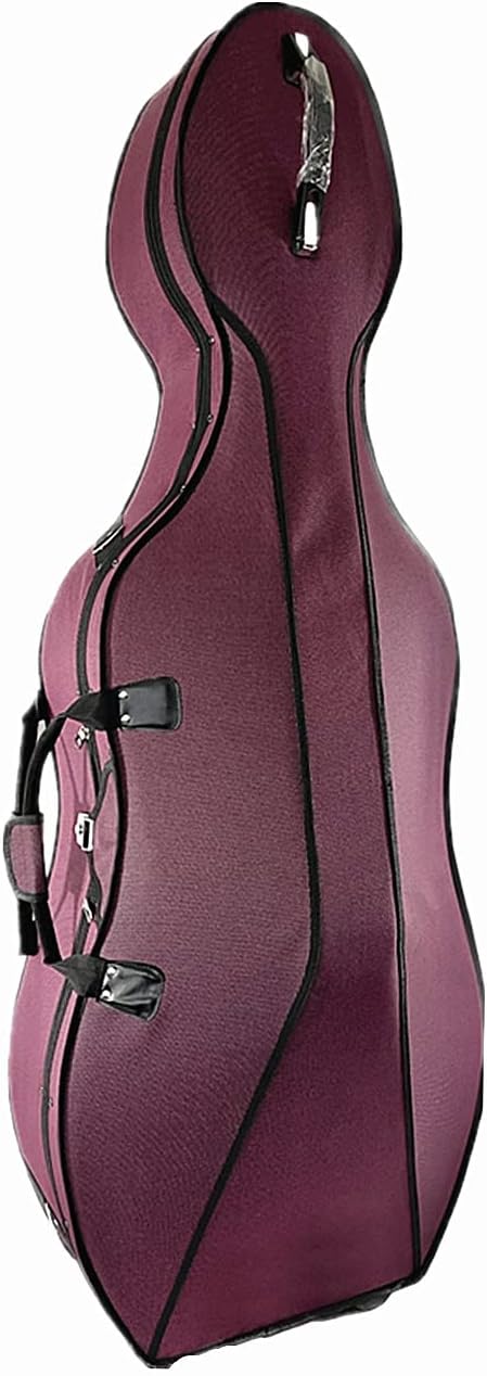 Amazon.com: New Stronger 1/2 Red Color Cello Foamed Case with Two ...