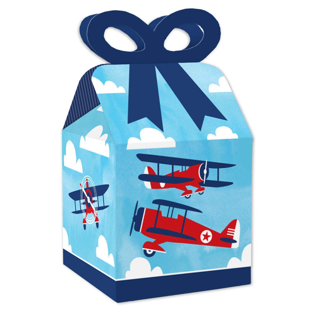 Amazon.com: Big Dot of Happiness Taking Flight - Airplane - Square ...