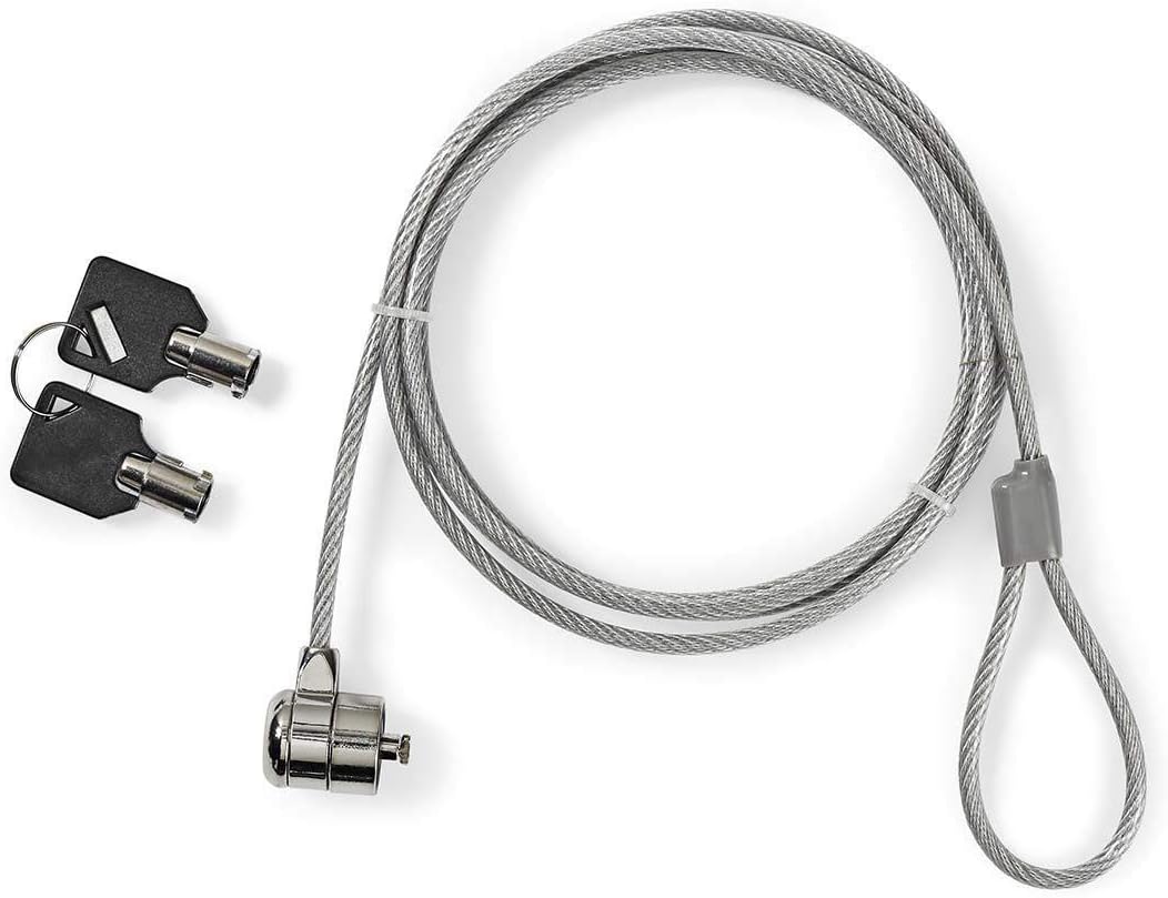 TronicXL Profi 1,8m Notebook Laptop Schloss Notebookschloss Diebstahl ...