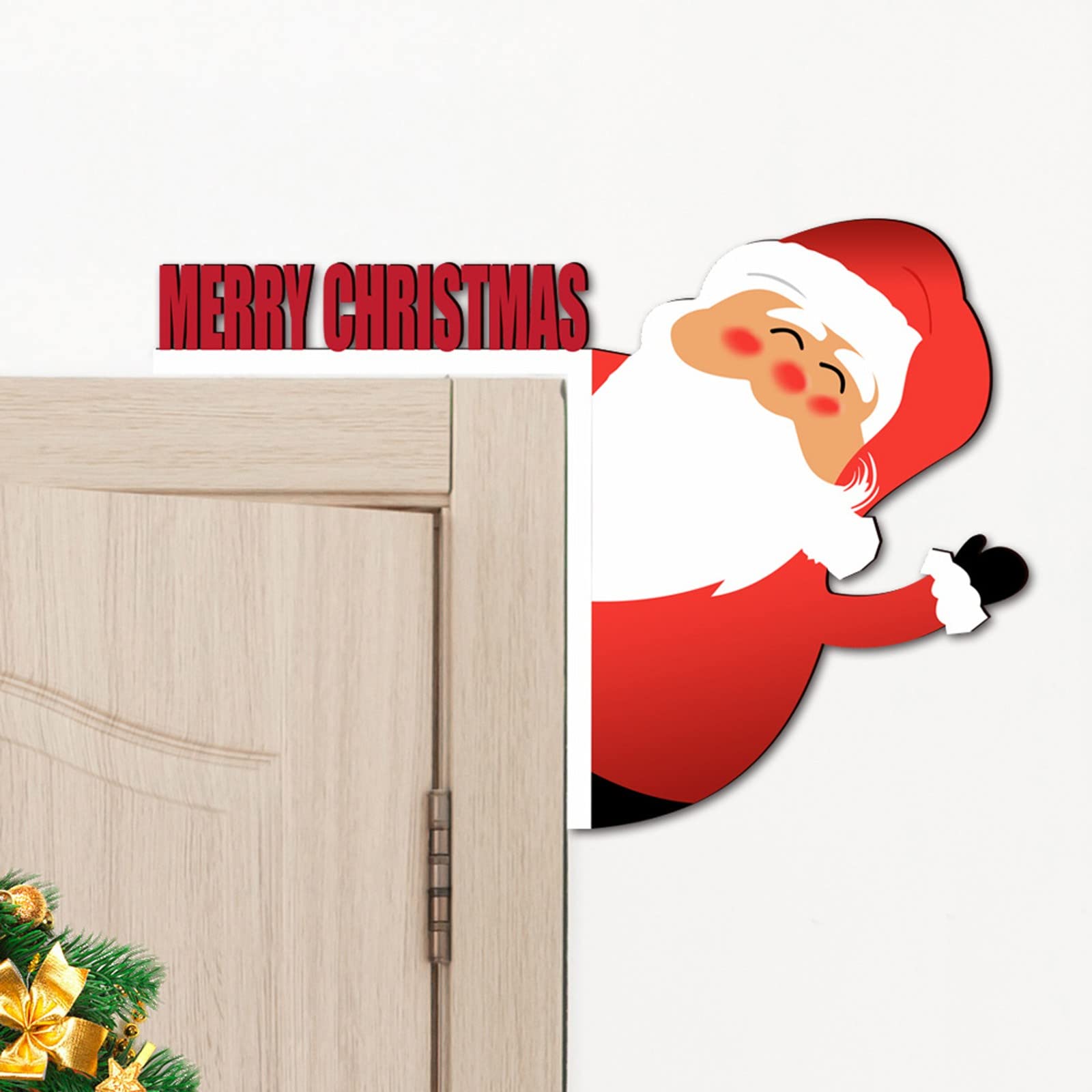 Santa Door Hanger Craft