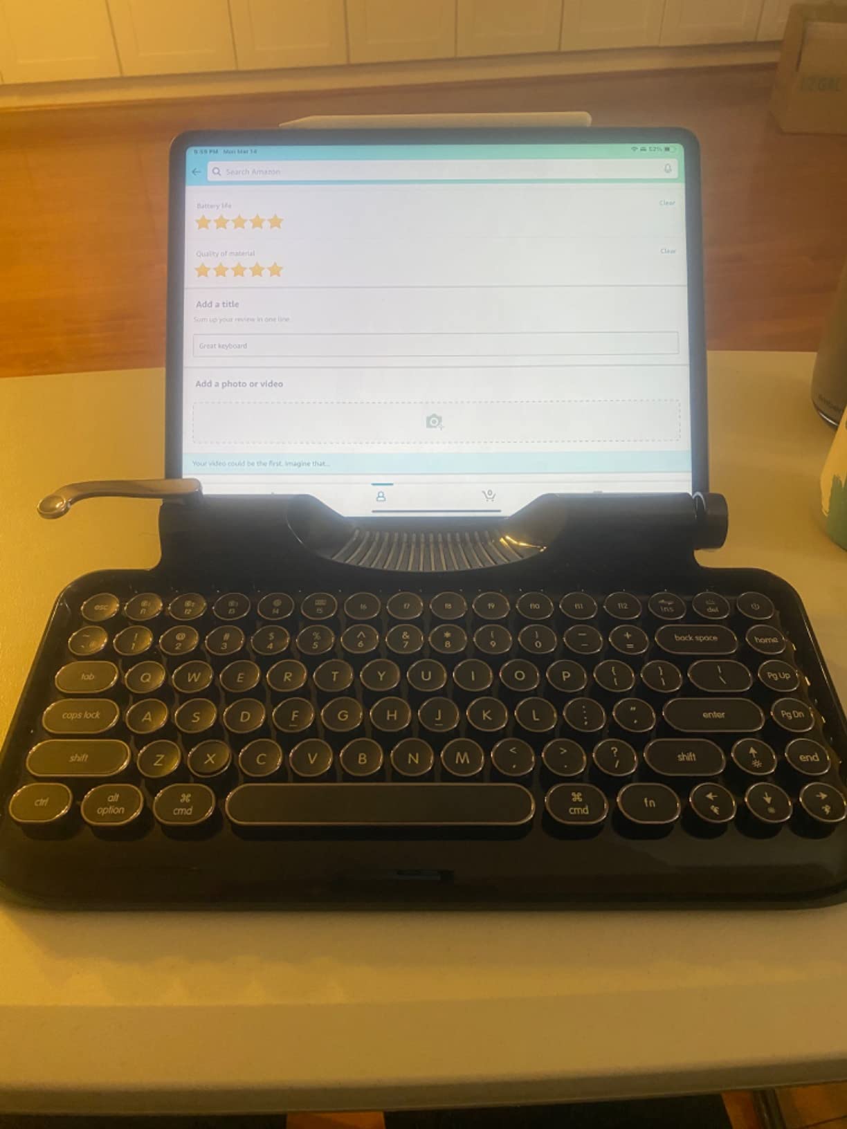 $25/mo - Finance RYMEK Typewriter Style Mechanical Wired & Wireless ...
