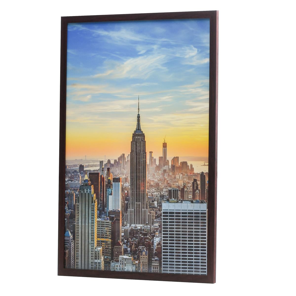 Frame Amo Brazilian Walnut 23x33 Picture or Poster Frame, 1 inch Wide ...