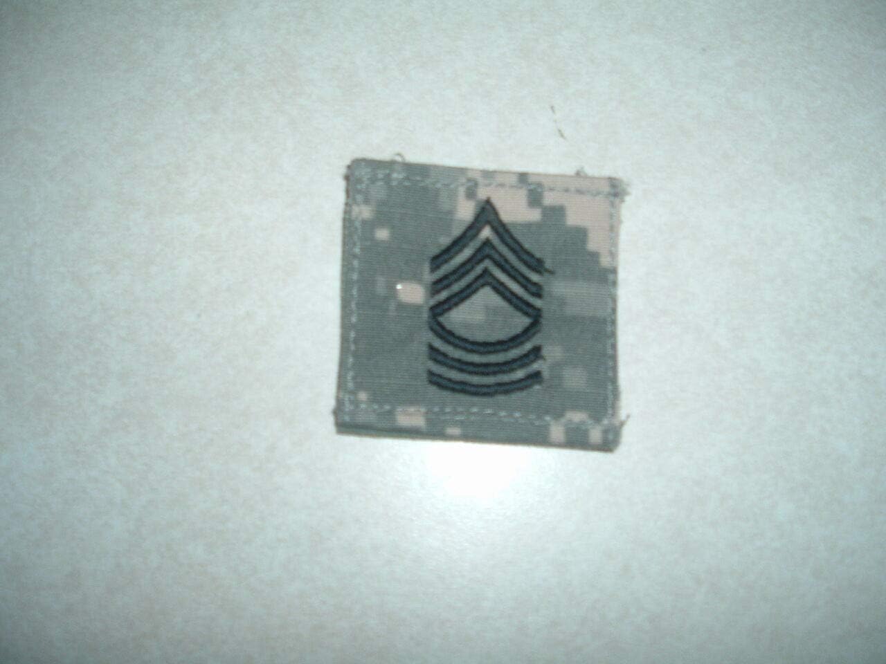 Amazon.com: Military Patch United States Army Msg Master Sergeant Rank ...