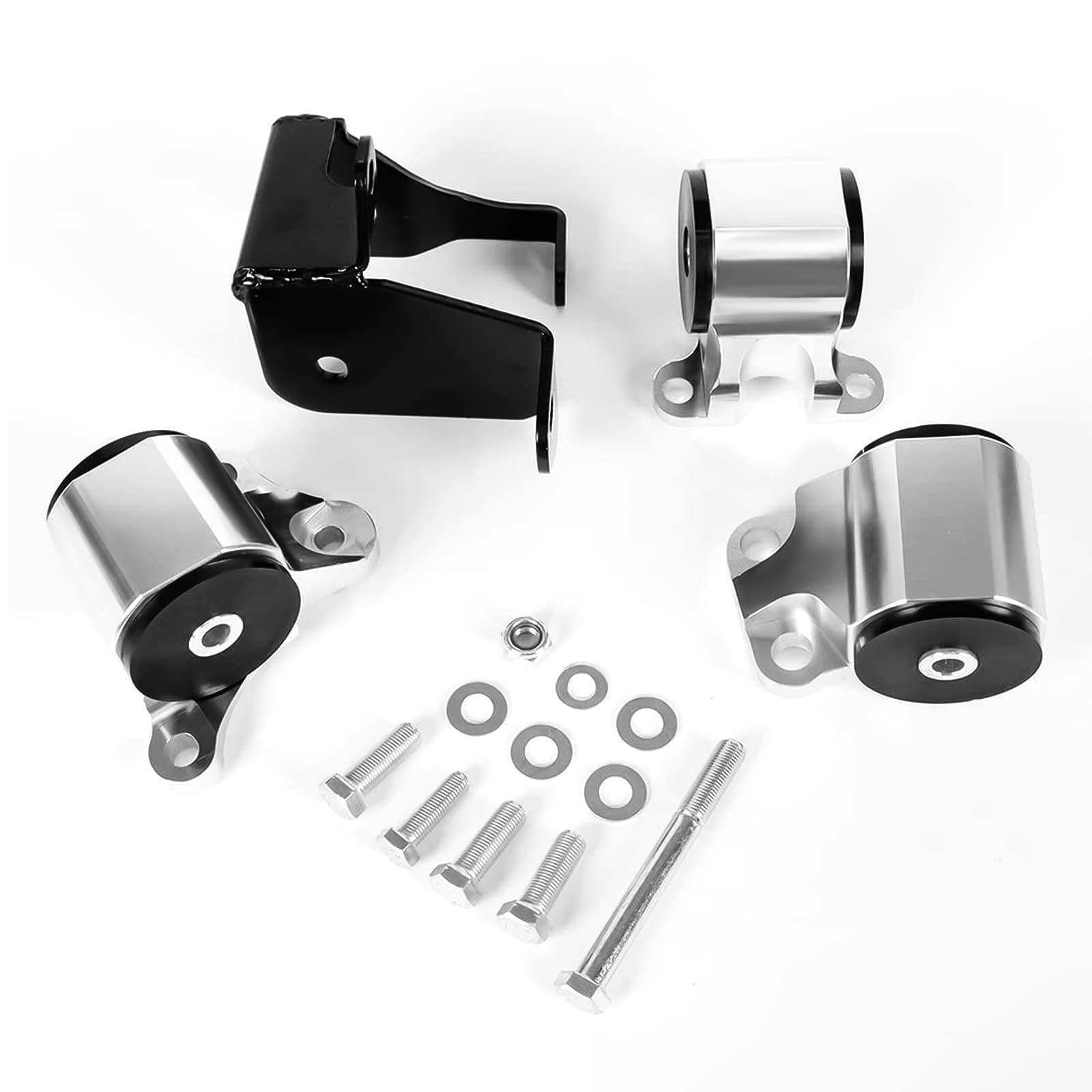 Endxedo Engine Billet Motor Mount Bracket Kit Compatible with Honda ...
