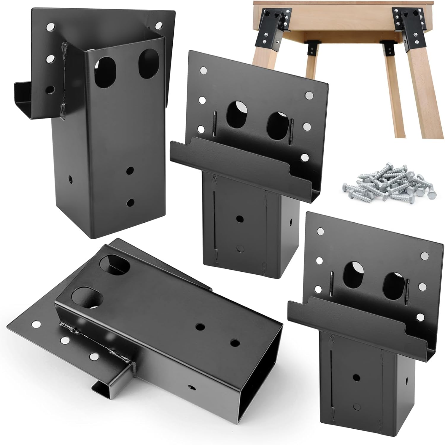 Amazon.com: Outdoor Multi-Use Outdoor 4x4 Compound Angle Brackets ...