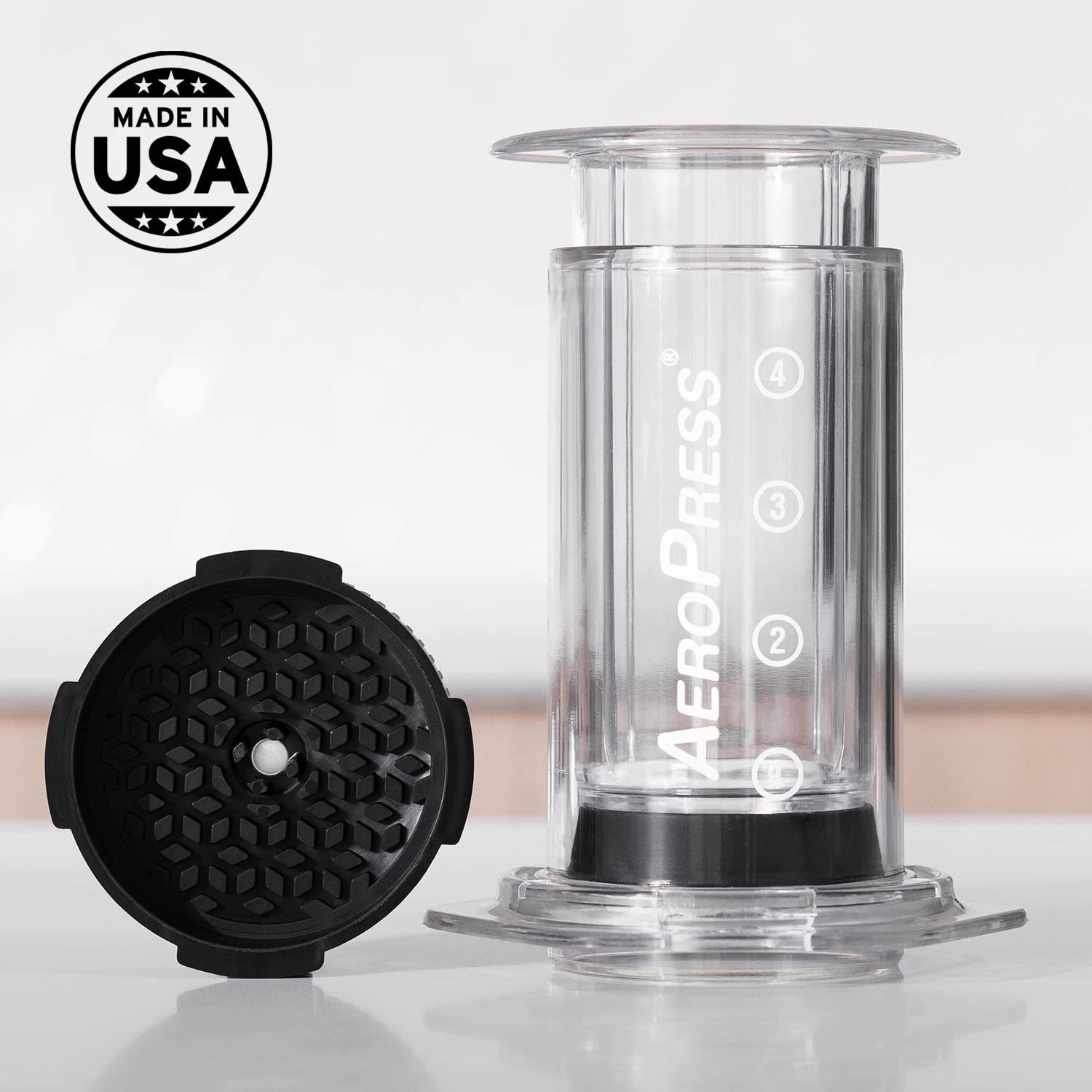 Snapklik.com : AeroPress Flow Control Filter Cap, No Drip Filter Cap ...