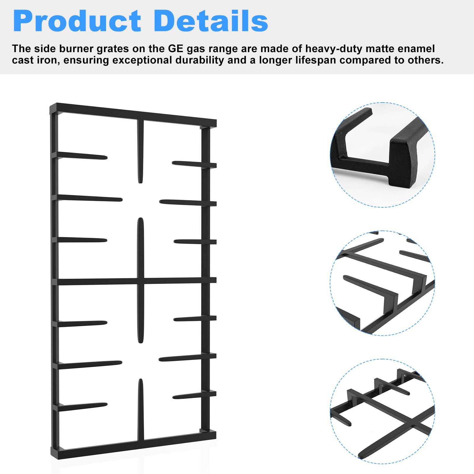 WB31X27150 Oven Center Grate For GE Gas Stove, Electrical Gas Stove ...