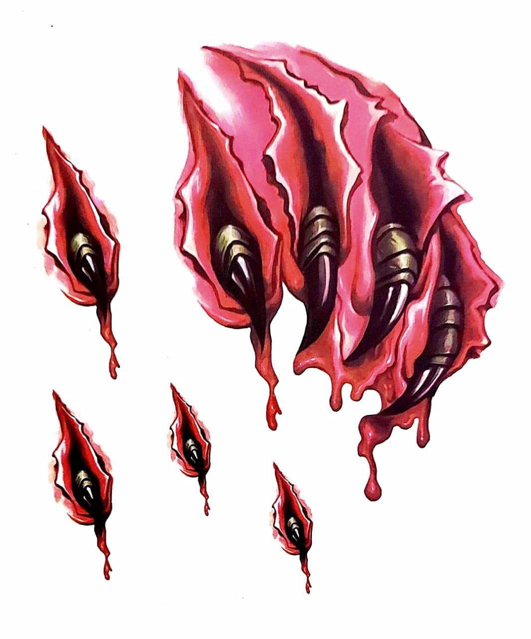 Zombie Scratch Tattoo