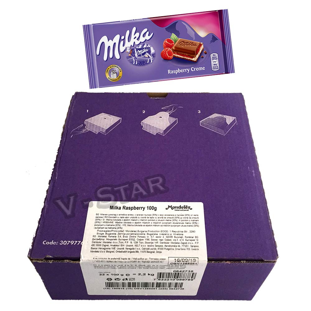 Buy Full Box of MILKA Chocolate 100g Bars - Full Box - Original (MILKA ...