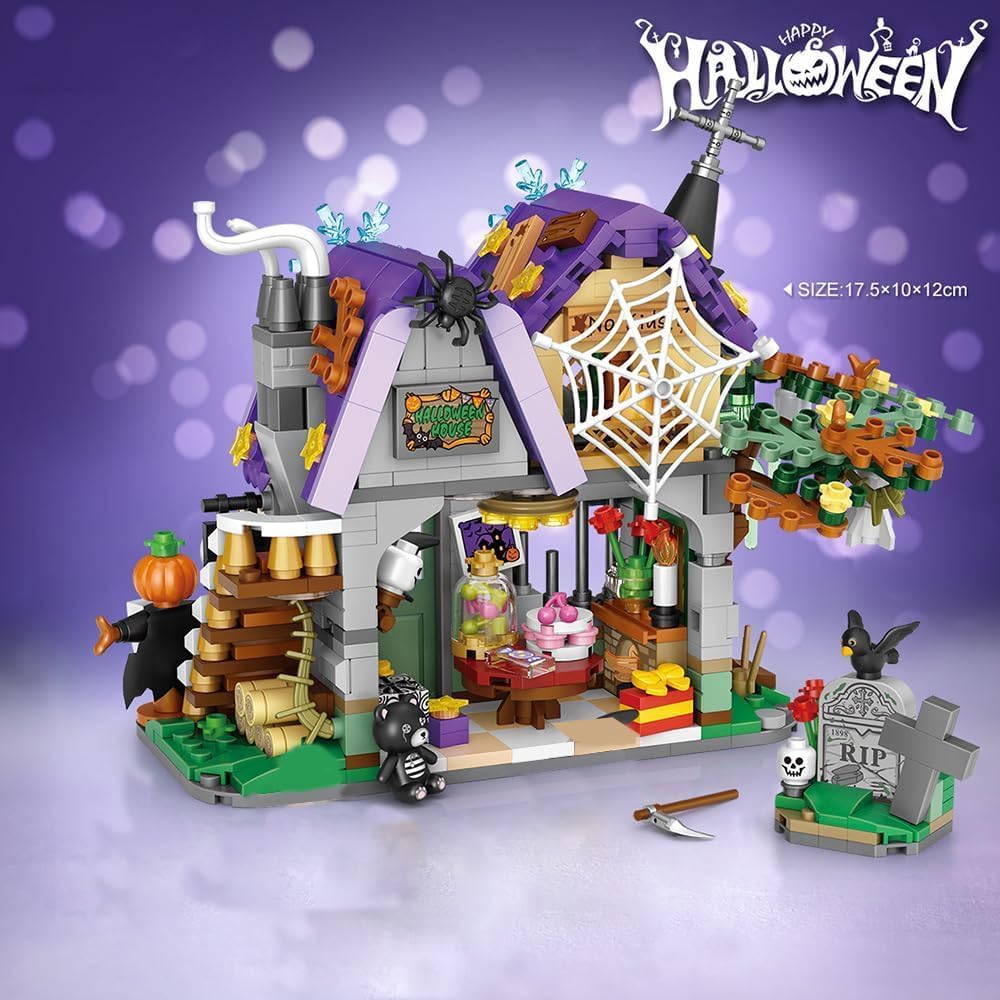 Modular Building Blocks Lepin Toy Haunted House Cad Amazon.com: IATOM