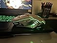 Amazon.com: TENMOS T12 Wireless Gaming Mouse Rechargeable, 2.4G Silent ...