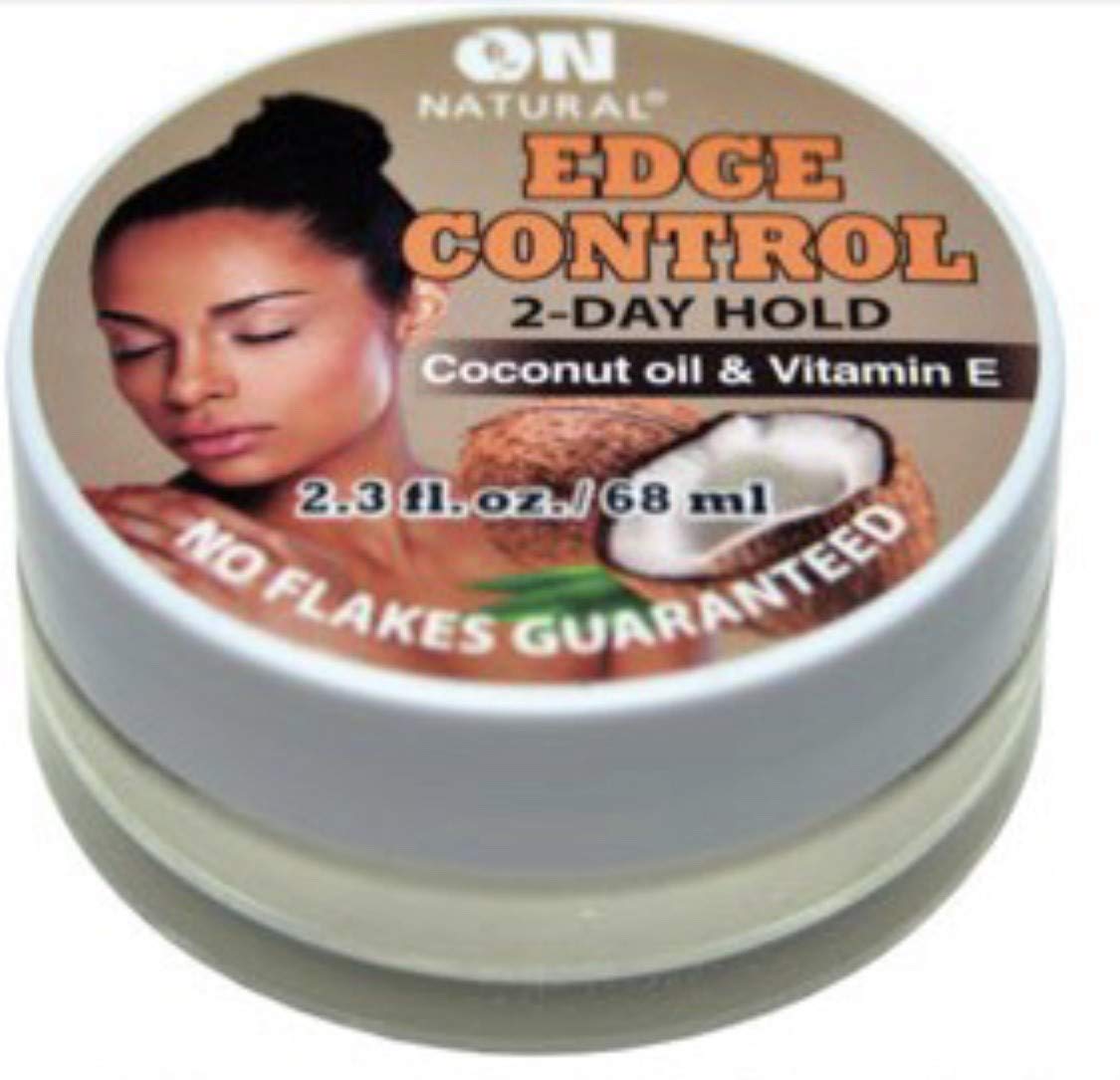 Amazon.com : ON NATURAL EDGE CONTROL COCONUT OIL & VITAMIN E 2.3OZ ...