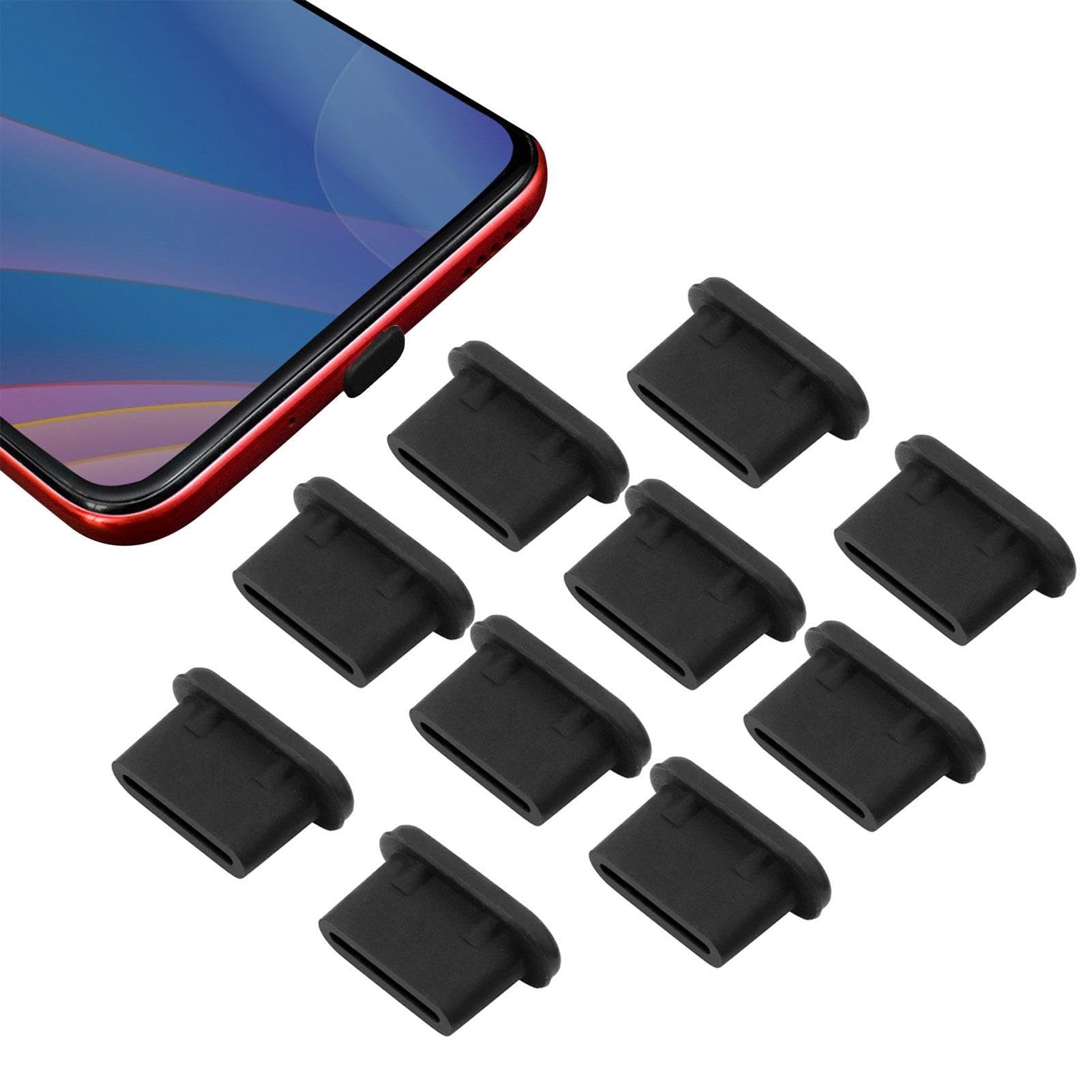 USB C Plug Cover - USB C Anti Dust Soft Silicone Protectors | Phone ...