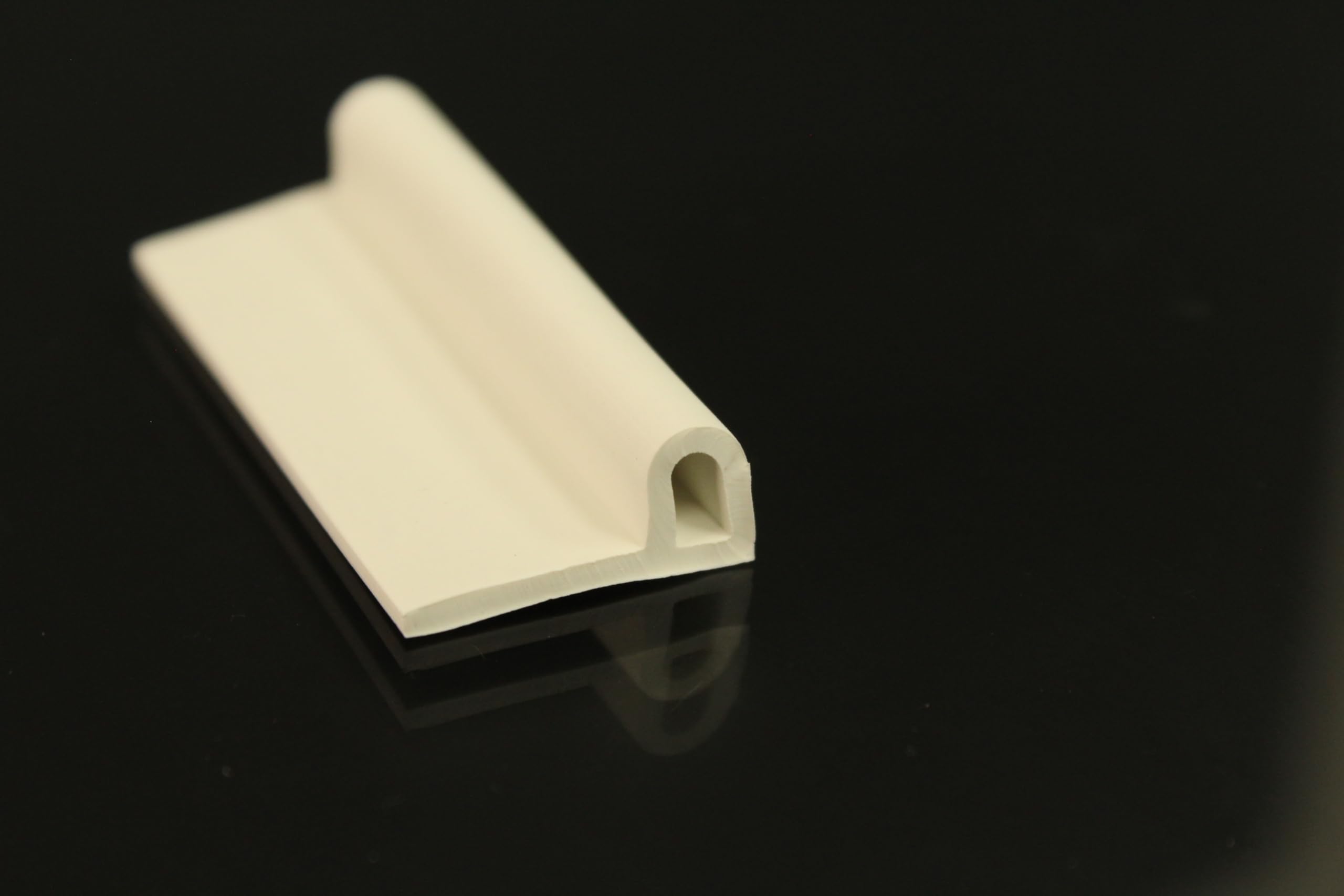 Rubber Seal, P-Shaped, 0.75 in. W, Gasket Weatherstrip, 3/4" W, 0.35" H ...