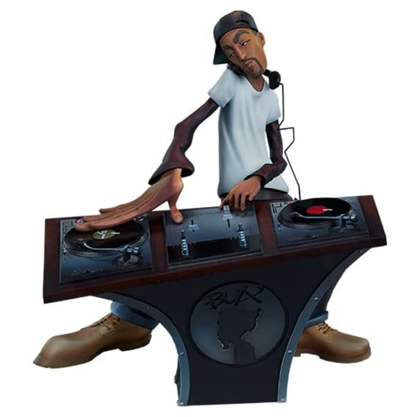 Amazon.com: Rushbom Rap Music Star Sculpture Hip Hop Sculptures Rap ...