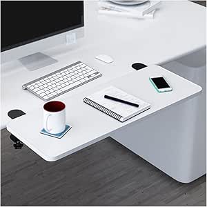 Amazon.co.jp: Ergonomic Desk Extension Stand Fixing Clip Foldable ...