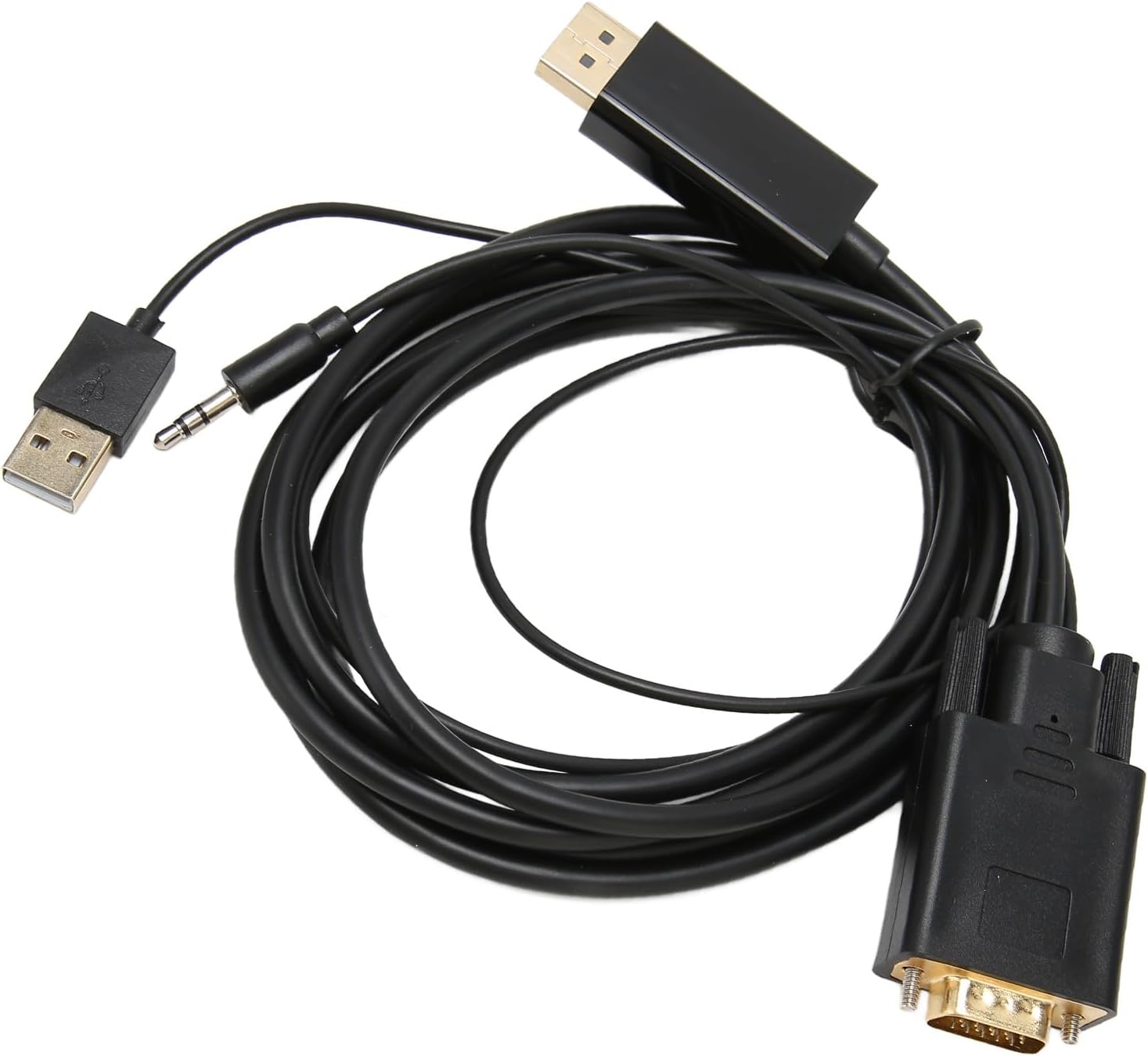 VGA to Displayport Cable, VGA to DP Male to Male Converter Cable ...