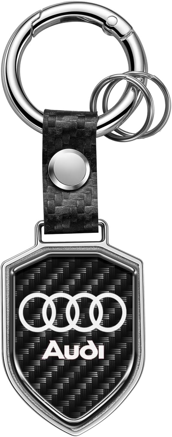 Amazon.com: YUIQIEUY Car Keychain for Audi A3 RS3 A4 A5 A6 A7 RS7 A8 Q3 ...