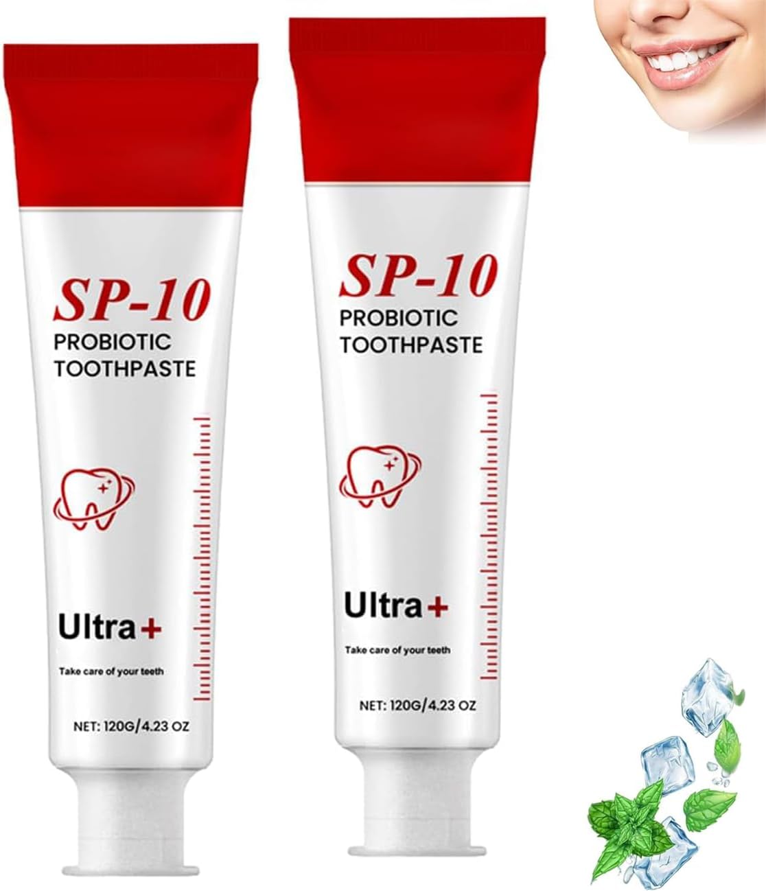 Amazon.com: NOISSUE Sp-10 Toothpaste, Super Probiotic Toothpaste with 6 ...