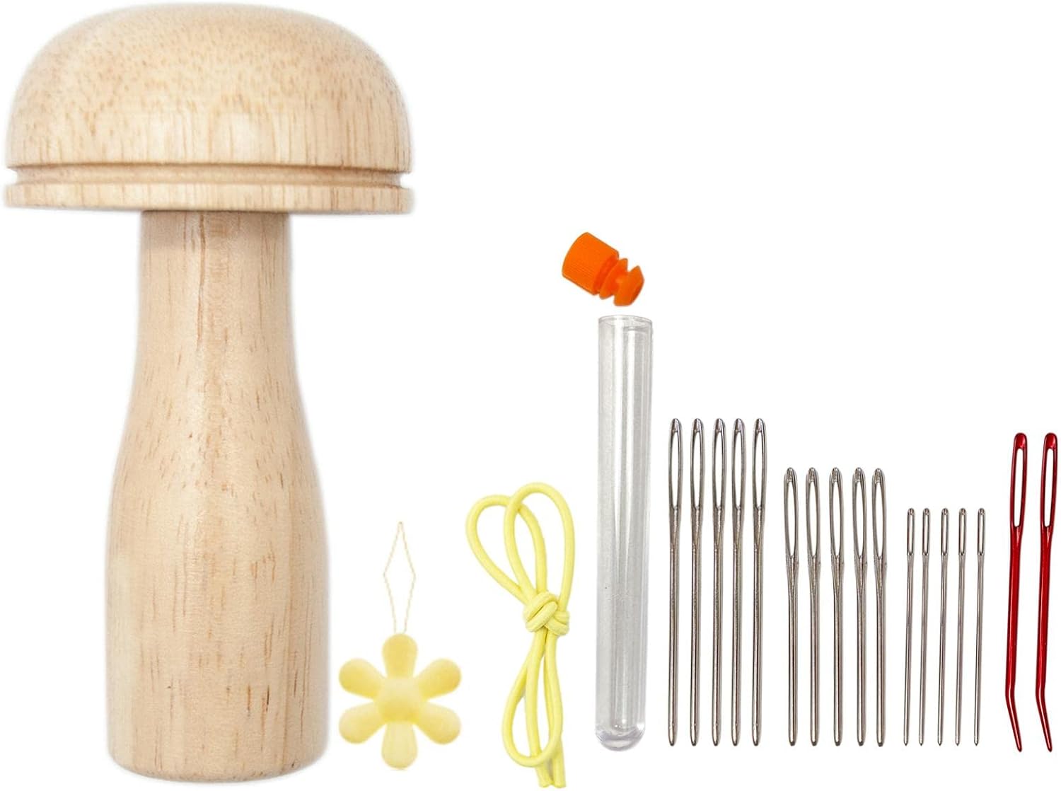 Amazon.com: Uwariloy Darning Mushroom Wooden Sewing Tool Repair Make ...