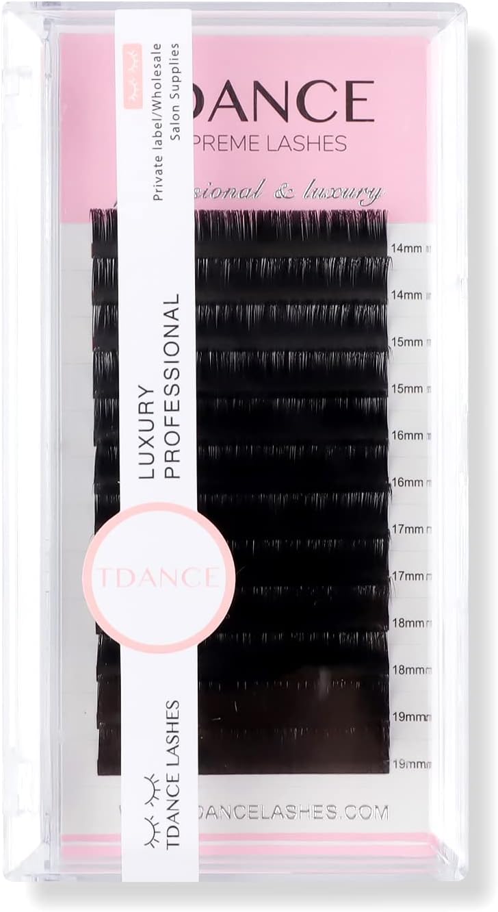 TDANCE Premium DD Curl 0.07mm Thickness Semi Permanent Individual ...