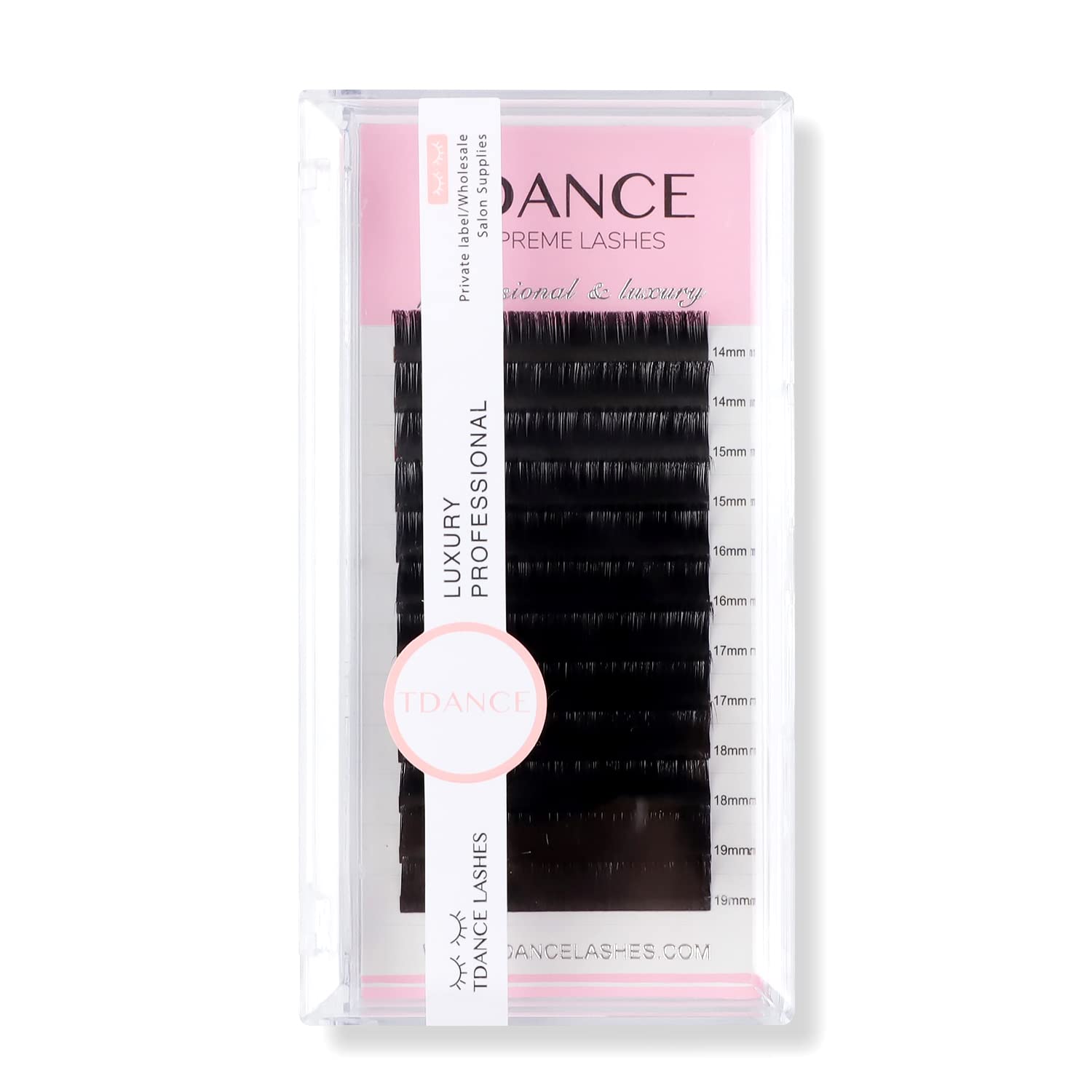 Amazon.com: TDANCE Premium D Curl 0.18mm Thickness Semi Permanent ...