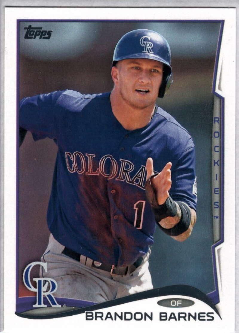Amazon.com: Baseball MLB 2014 Topps Update #US-286 Brandon Barnes NM ...