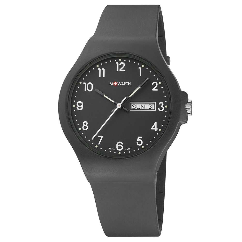 M-WATCH Swiss Made Core 42 Analog Black Dial Men's Watch - WYA.38220.RB ...