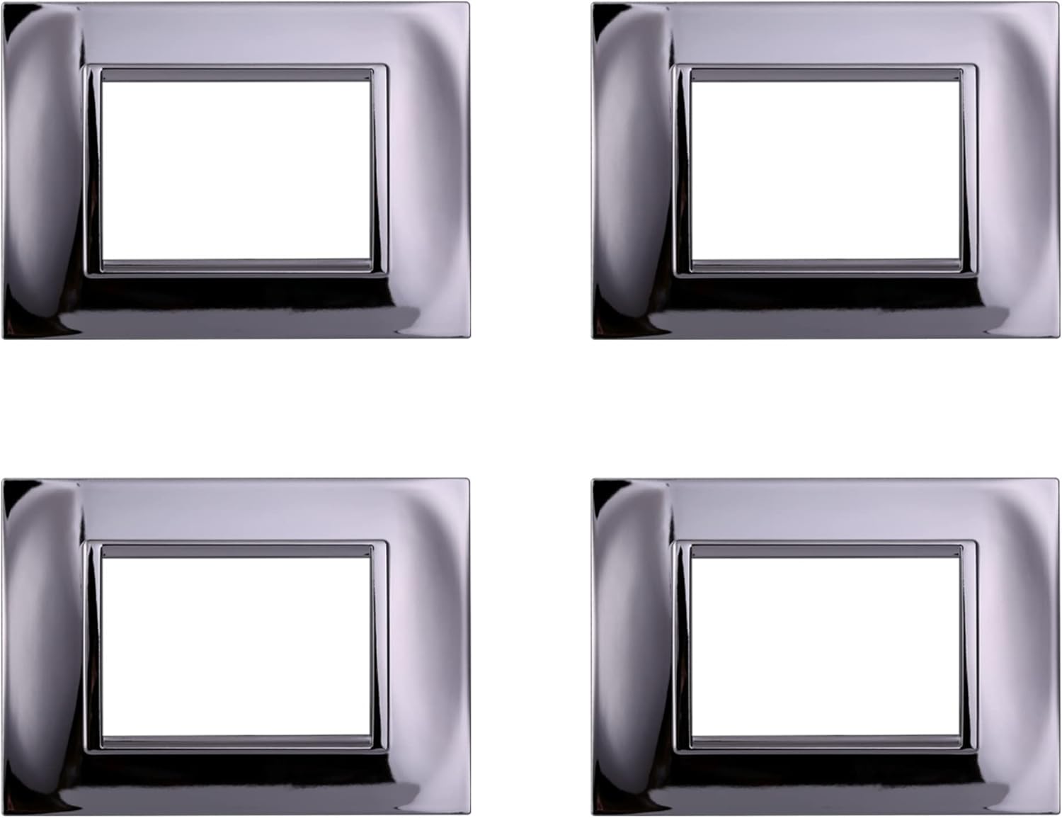 4 Pezzi Placche Compatibile Con Bticino Living, Placche Plastica ...