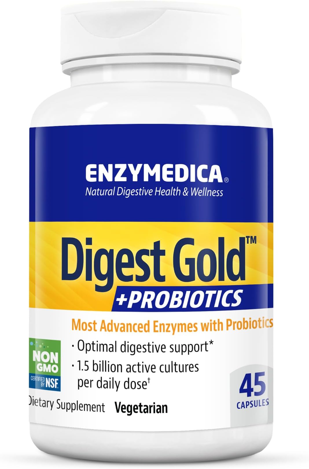 Amazon.com: Enzymedica, Digest Complete + Probiotics, Full-Range ...