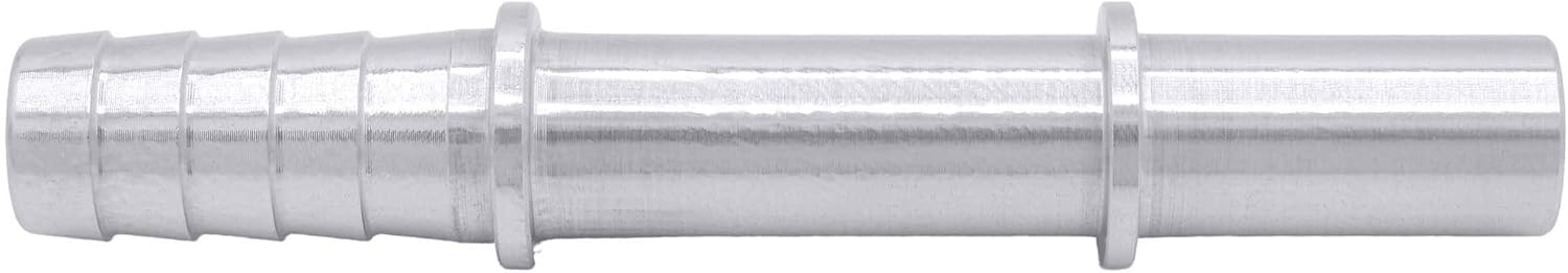 ICT Billet Quick Connect Male 3/8 Fuel Rail Hose to 3/8 Barb Adapter ...