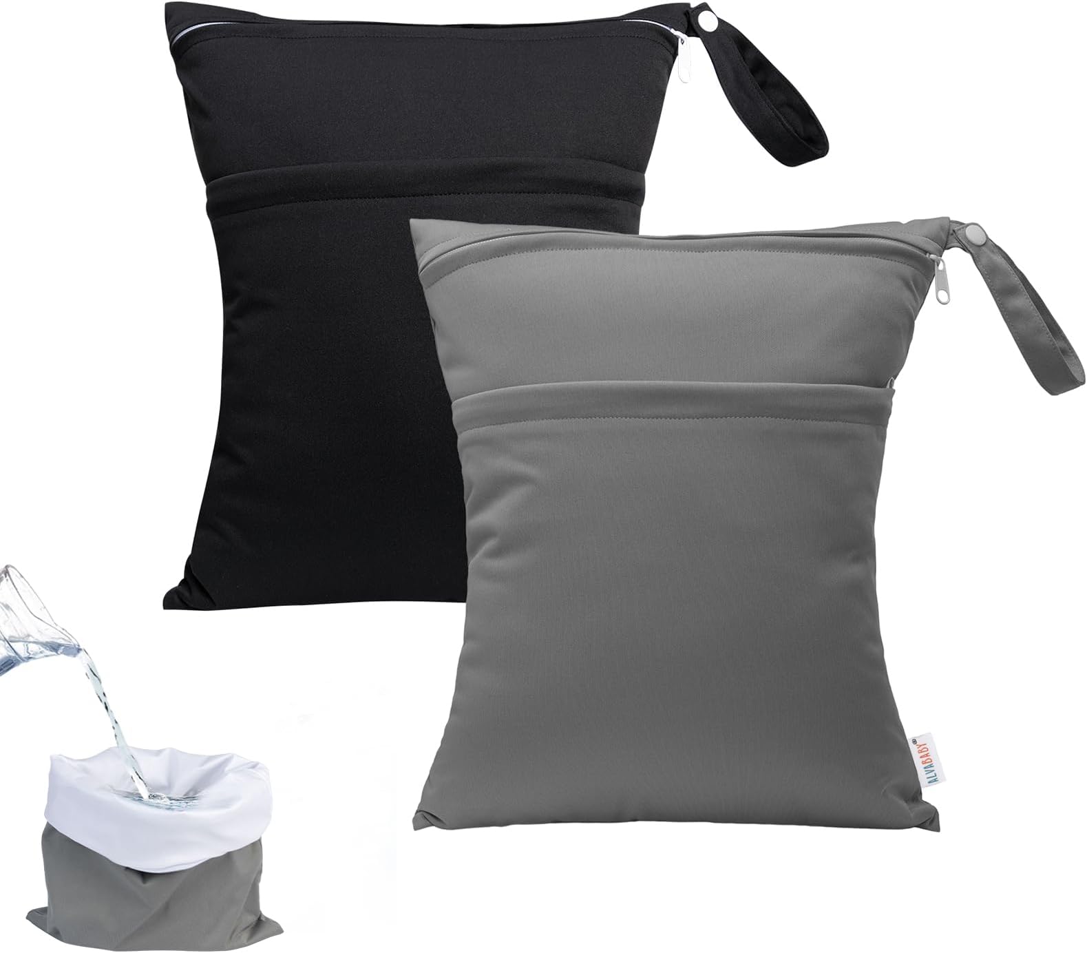 Amazon.com: Baby Wet Bag Dry Bag Splice Cloth Diaper Wet Bags ...