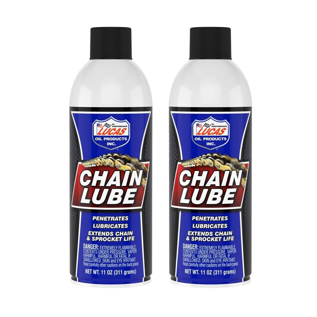 Amazon.com: Chain Lube | Used for Motorcycle Chains and Sprockets | 11 ...