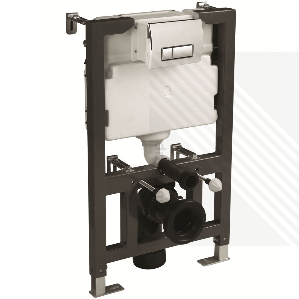 Buy Cyclone Concealed Universal 0.82M - 1.00M Wall Hung WC Frame and ...
