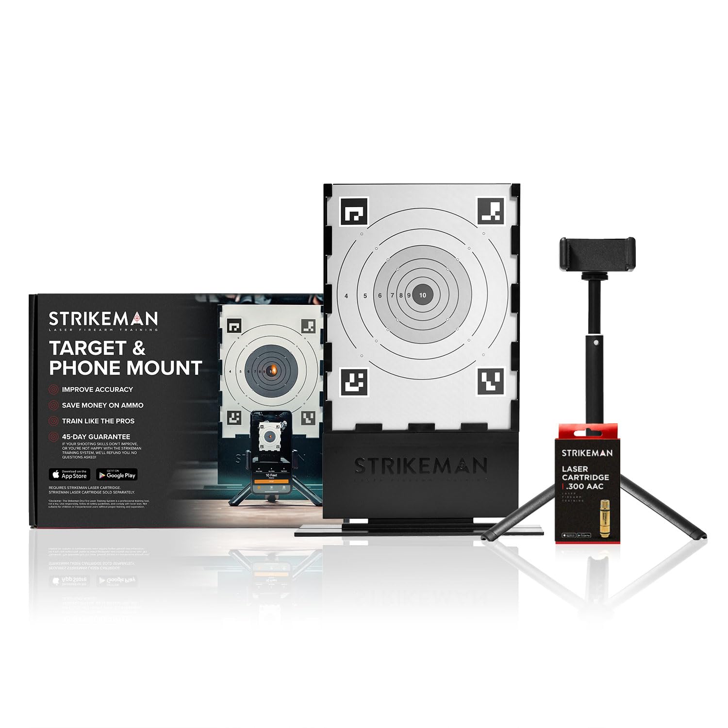 Strikeman Dry-Fire Laser Training System - Great for Target Shooting ...