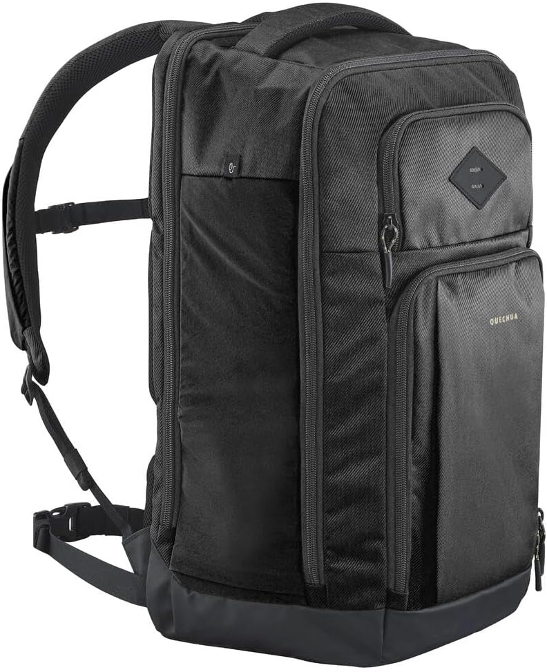 Decathlon Quechua Nh500 Escape Hiking Backpack - 32L 35L Black - Hiking ...