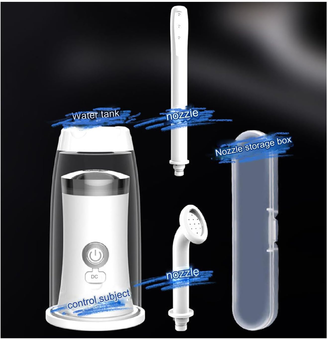 Amazon.com: Double Nozzle,Portable Electric Douche for Pregnant Women ...