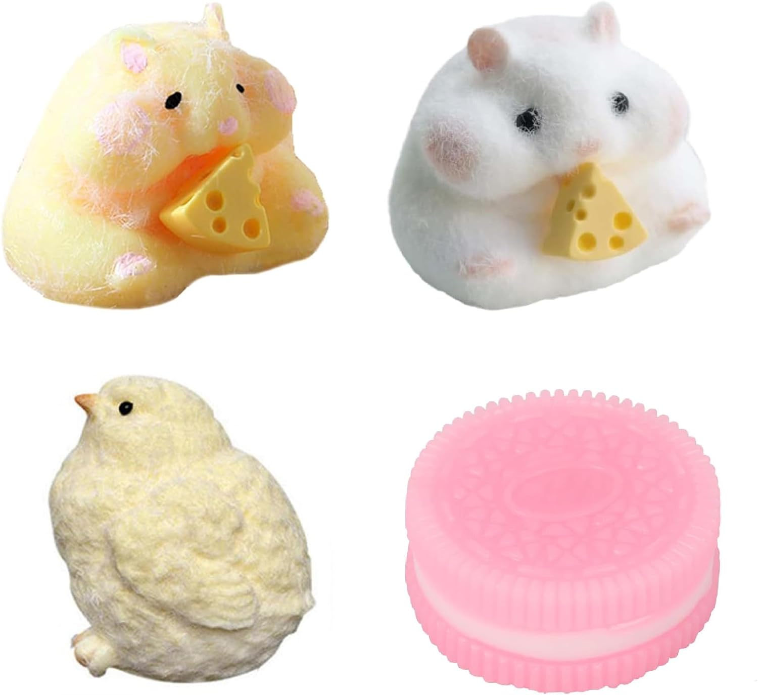 4 PCS Taba Squishy Kit, Taba Squishy, Fufu Squishy, Taba Squishy Paw ...